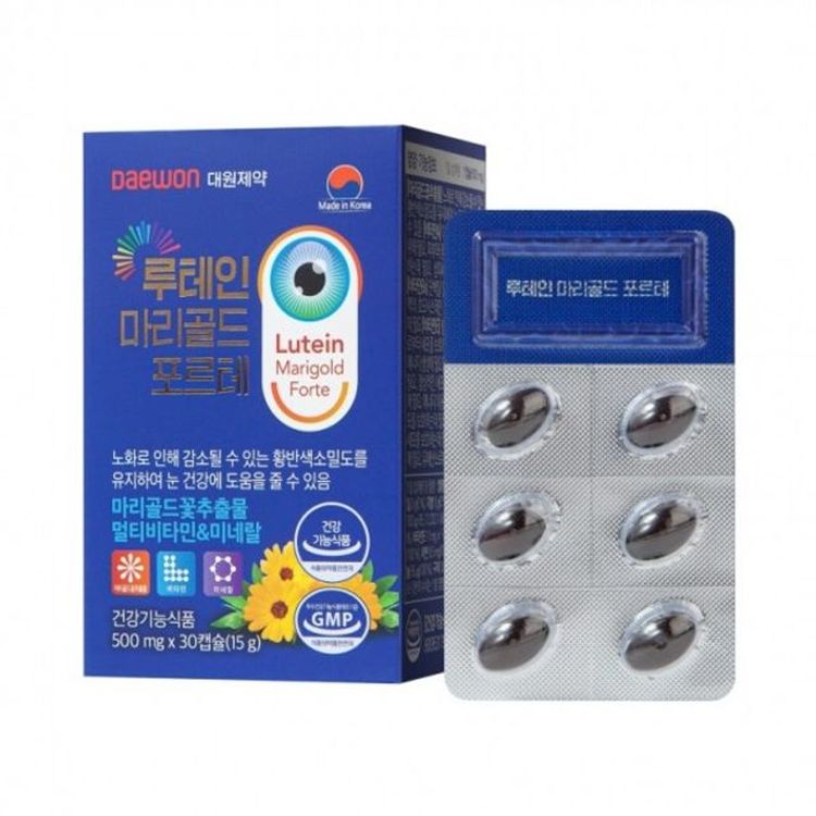 1개월분 30캡슐 루테인 대원제약 포르테 마리 홈플러스 판매자택배