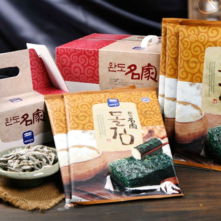 완도명가 귀한선물세트2호대멸치700g 지주식돌김구이김7매27gx5봉 홈플러스 택배배송