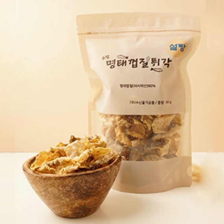 거창 전통 수제 설탕 명태껍질튀각 80g 거창시니어 홈플러스 택배배송
