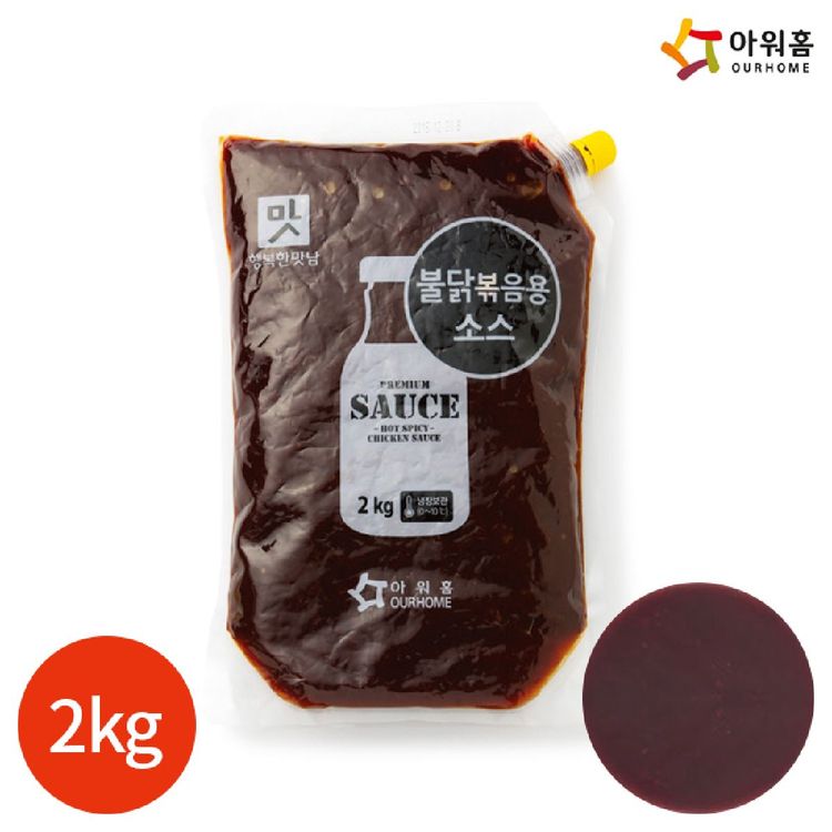 1008960 행복한맛남 불닭볶음용 소스 2kg 홈플러스 택배배송