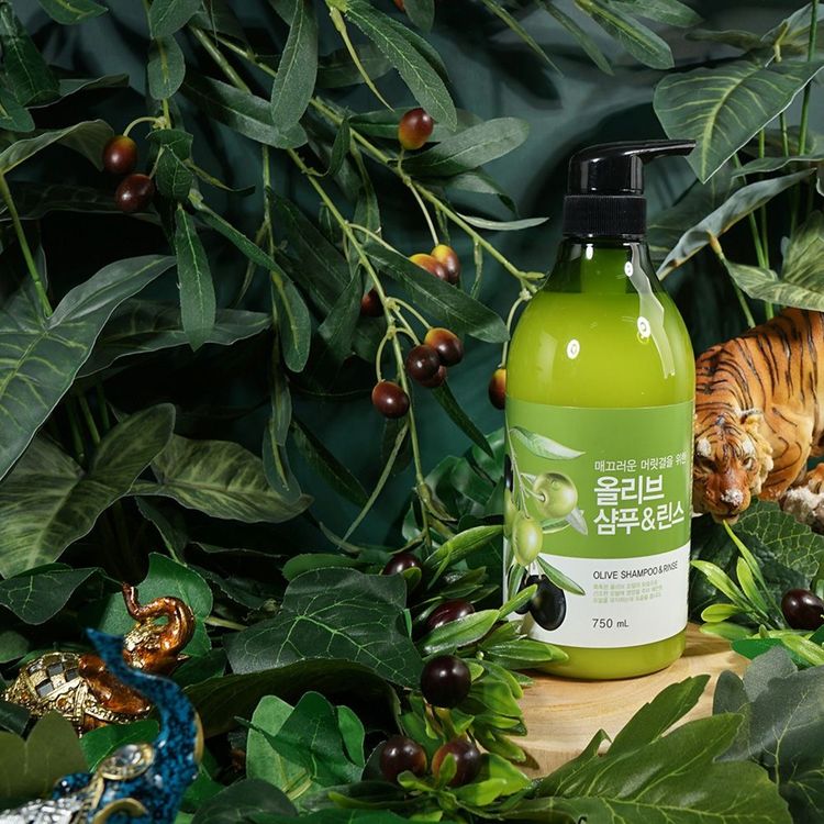 풍성한거품 매끄러운 머릿결 헤어 샴푸린스겸용 750ml 홈플러스 택배배송