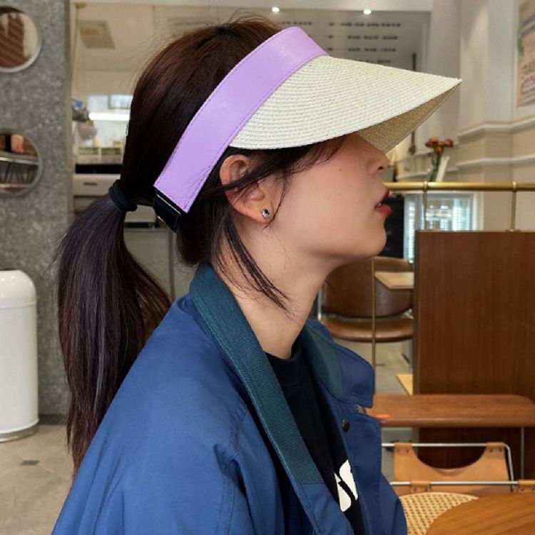 썬캡 퍼플 그늘 시원한 여름 모자 돌돌이 홈플러스 택배배송