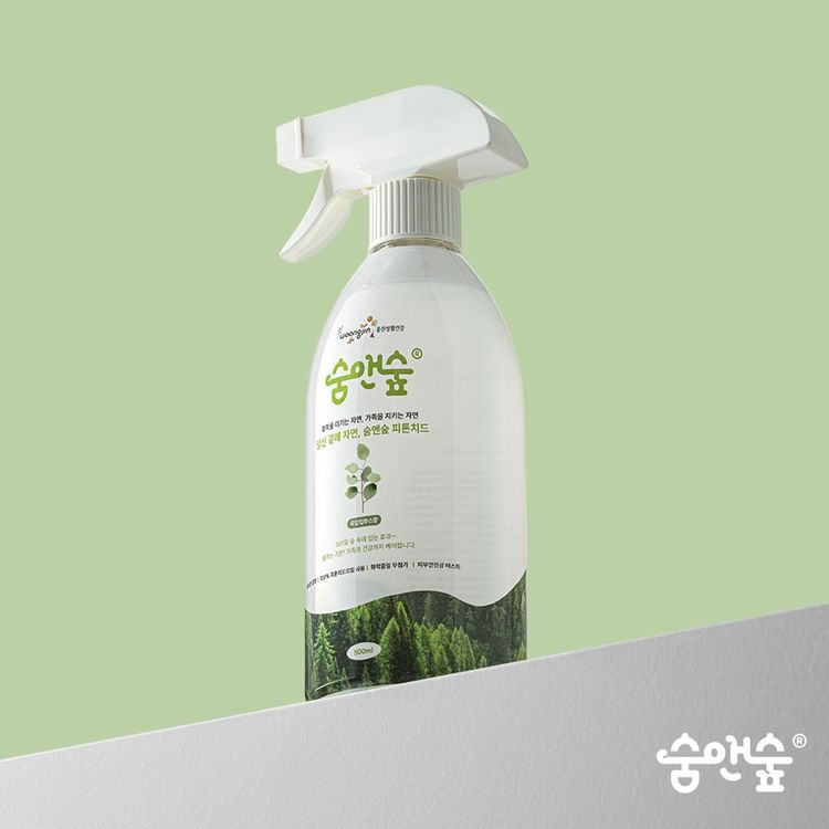 웅진 숨앤숲 아이를 위한 피톤치드 유칼립투스향 스프레이 500ml 홈플러스 택배배송