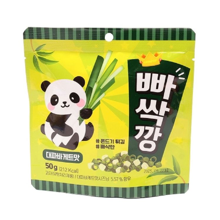 쫀슐렝 빠싹깡 대파바게트맛 50g 1박스 24개 쫀드기간식 대파바게트쫀드기튀김 쫀드기스낵 홈플러스 택배배송