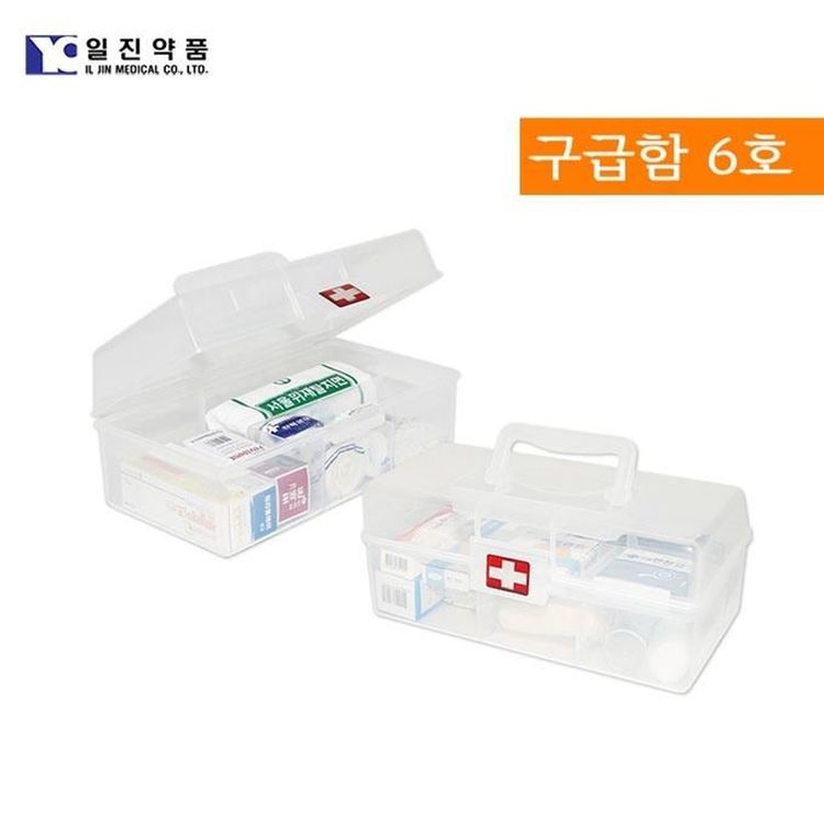 가정용 안전 응급 약상자 구급함 6호 내용물포함 홈플러스 택배배송