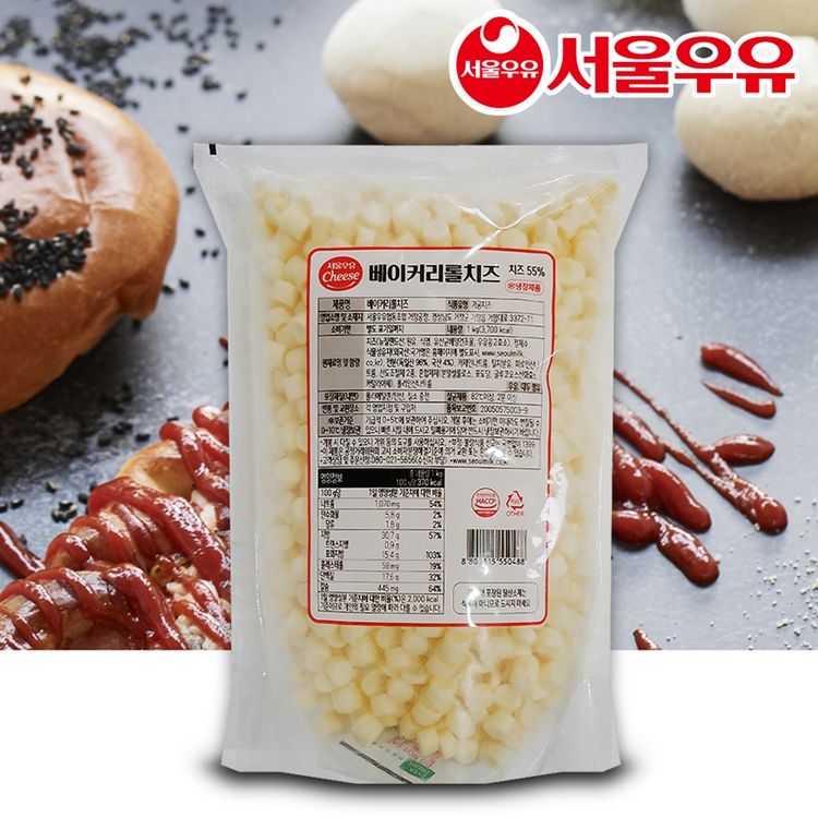 냉동 생지 단과자빵알생지 50gx30개입서울우유 베이커리롤치즈 1kg치즈빵만들기식빵 홈플러스 택배배송