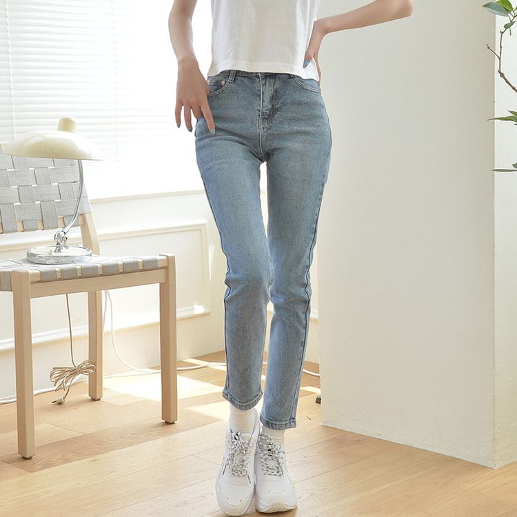 어텀 세미 일자진 여자청바지 청바지 홈플러스 택배배송