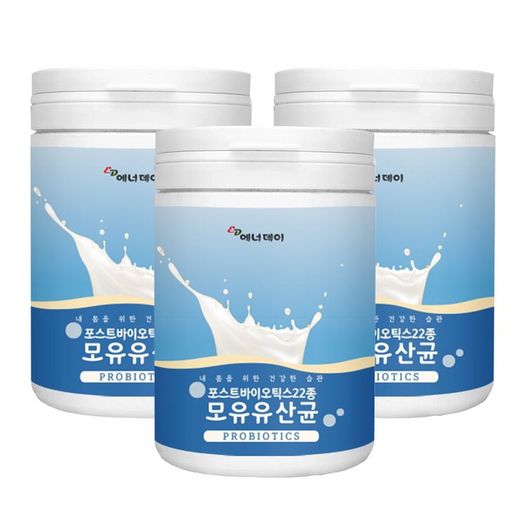 에너데이 포스트바이오틱스22종모유유산균230gx3통 홈플러스 택배배송