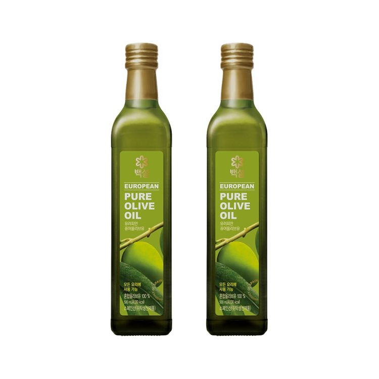 백설 안달루시아산 퓨어 올리브유 500ml X2개 홈플러스 택배배송