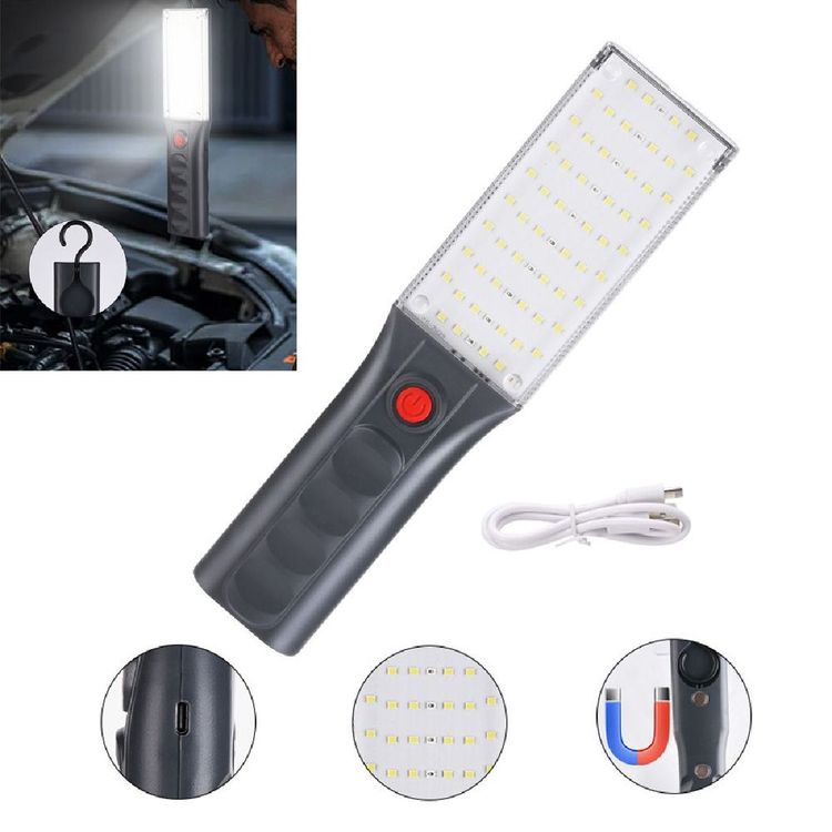 Rj 1258 작업등 Led 후레쉬 경량 충전식 랜턴 홈플러스 택배배송