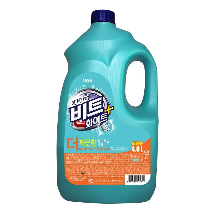 라이온 비트 화이트 플러스 세탁세제 드럼 4l 홈플러스