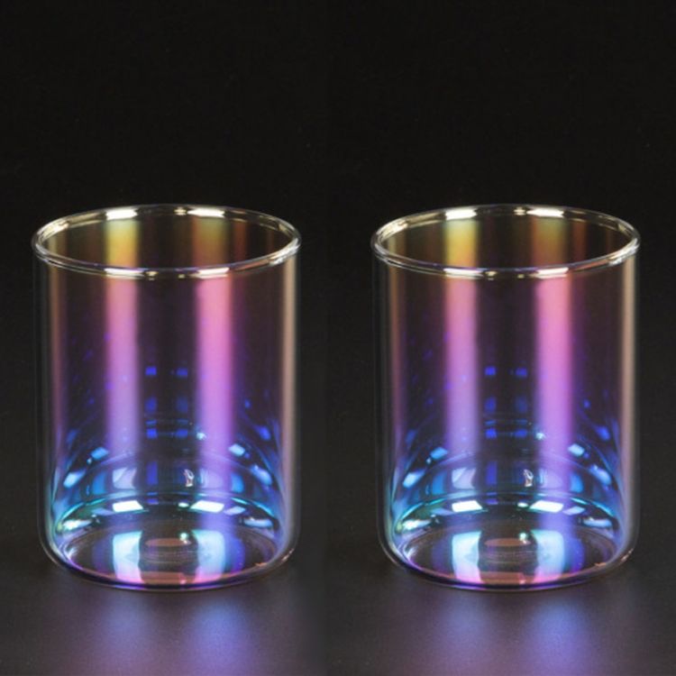 오로라 내열유리 일자컵 420ml 2p세트 커피잔 아이스라떼 아메리카노 감성 쥬스잔 홈플러스 택배배송