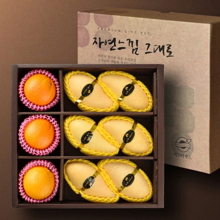 자연느낌그대로 한가위 실속 수입과일세트7호오렌지망고 홈플러스 택배배송