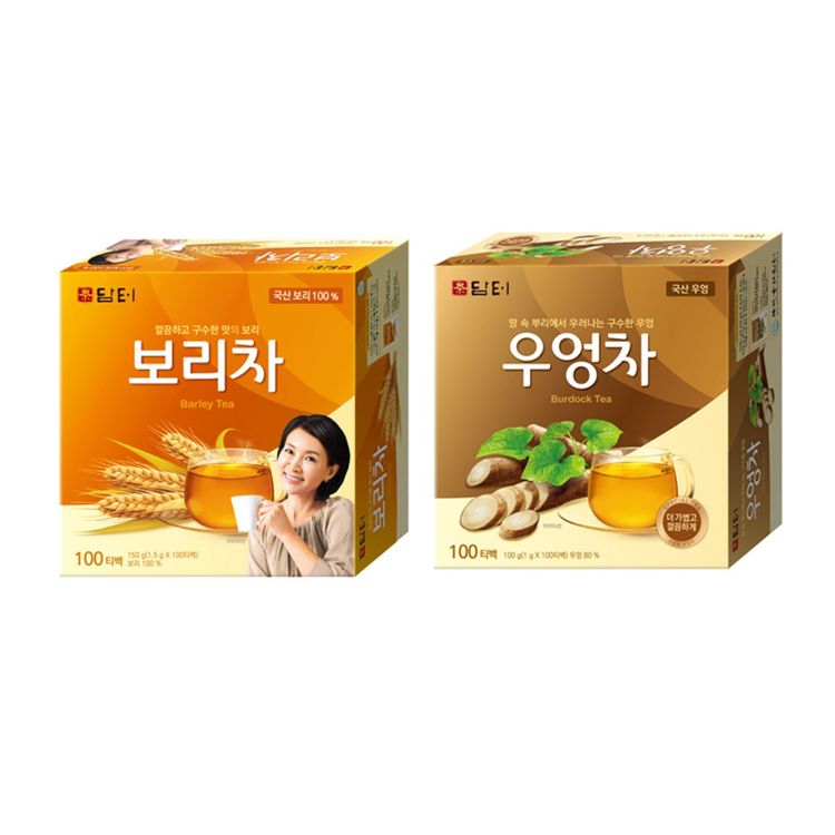 담터 보리차 15g 100t 2개우엉차 1g 100t 2개 홈플러스 택배배송
