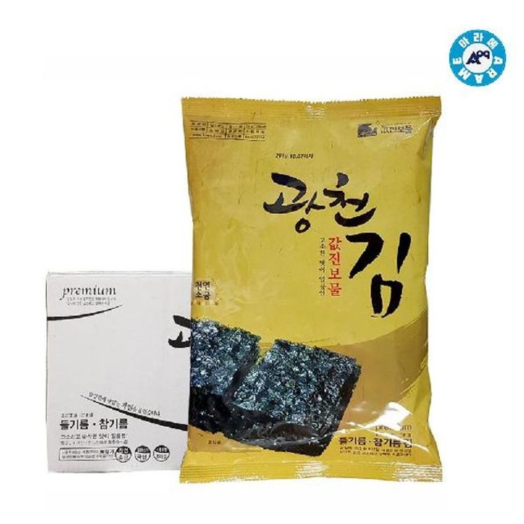 아라메 조미김 재래 25gx20봉 광천 김 홈플러스 택배배송
