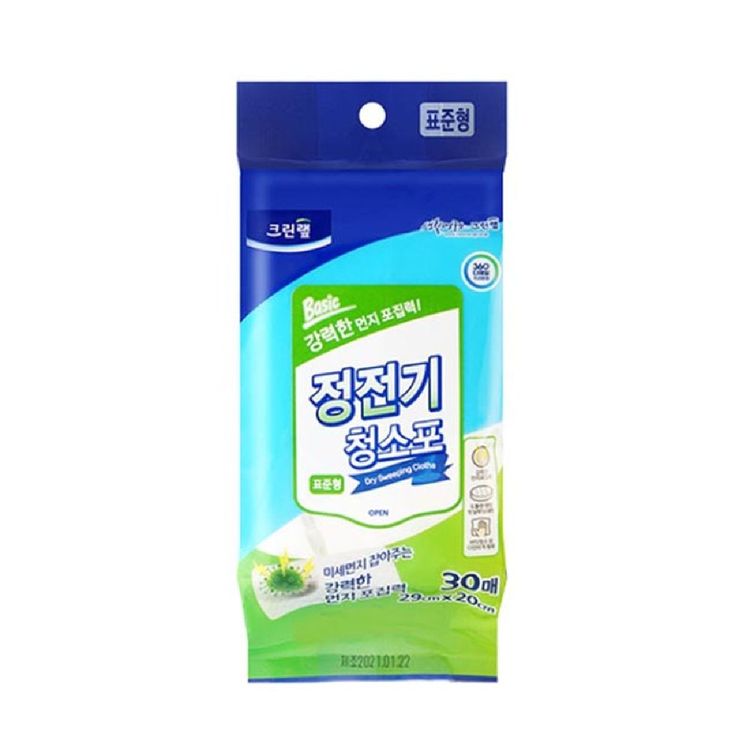 크린랩 정전기 청소포 표준형 30매 1p 일회용 걸레 홈플러스 택배배송