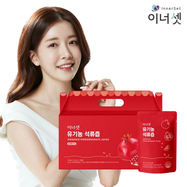 휴온스푸디언스 이너셋 유기농 석류즙 70ml30포 홈플러스 택배배송