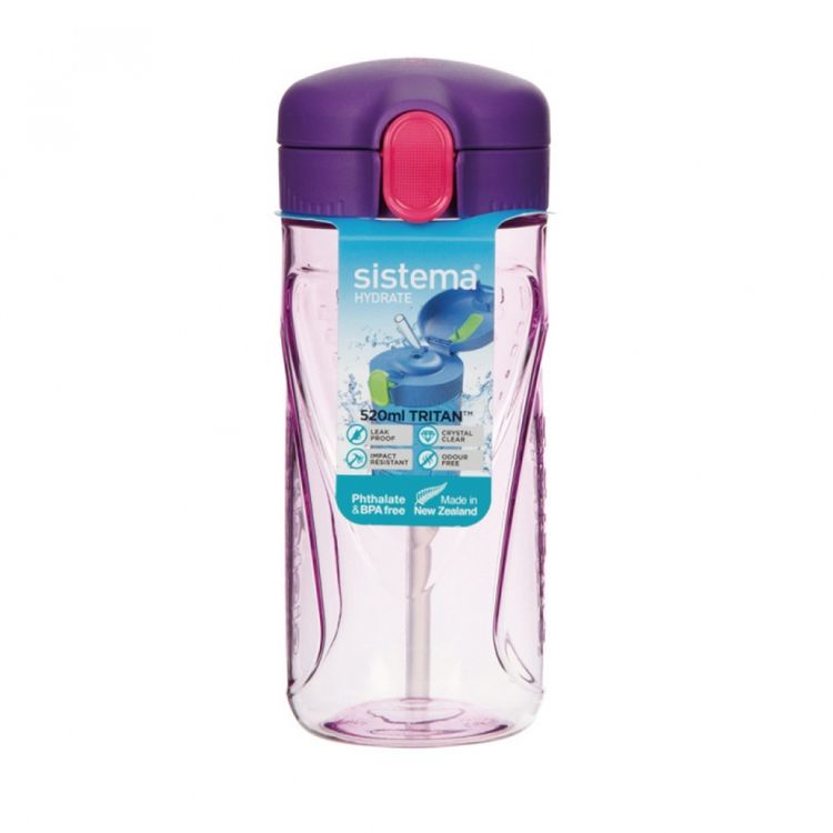 시스테마 트리탄 퀵플립 스포츠물병 520ml 퍼플 홈플러스 택배배송