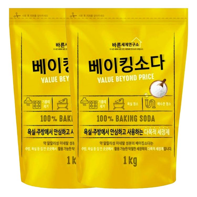 무궁화 바른세제연구소 베이킹소다 1kg X 2개 홈플러스 택배배송