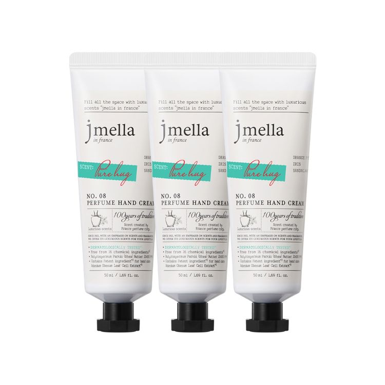 제이멜라 인 프랑스 퓨어 허그 퍼퓸 핸드 크림 50ml3개 홈플러스 택배배송