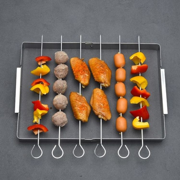 바베큐 실용적인 N7132a5788c 그릴랙 꼬치 6p세트 홈플러스 택배배송
