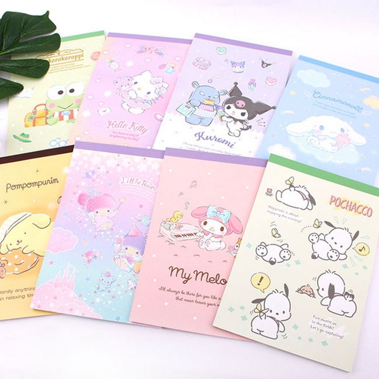 산리오 캐릭터 패드 편선지랜덤발송 생일 축하카드 편지지 캐릭터 엽서 홈플러스 택배배송