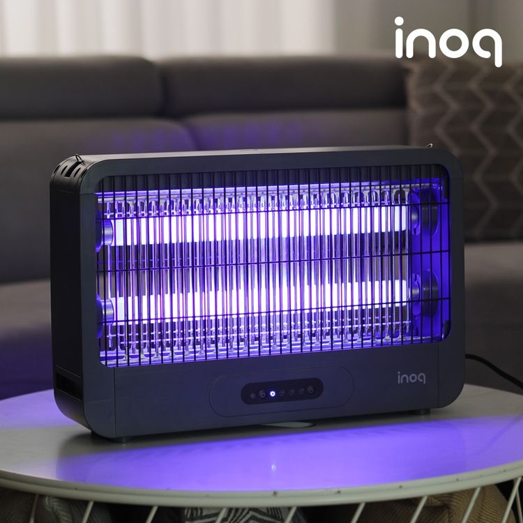 Inoq 듀얼 Uv램프 해충퇴치기 대형 20w 리모컨형전격살충기 모기퇴치기 포충기 살충기 홈플러스 택배배송