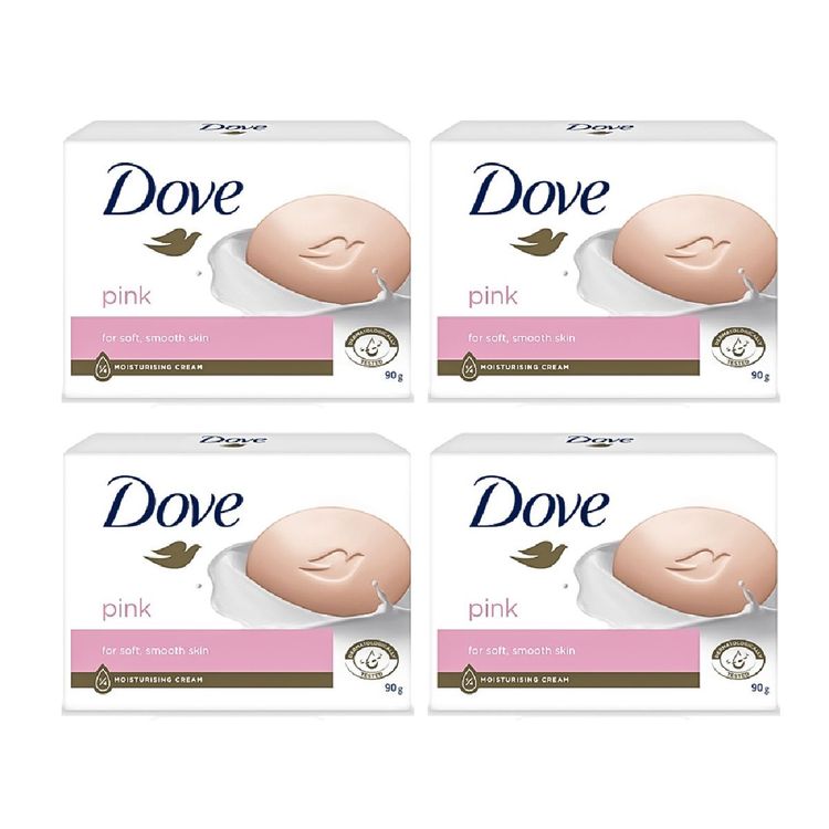 4p 도브비누 뷰티바 90g 핑크 비누 세안비누 Dove 세면도구 세숫비누 홈플러스 택배배송