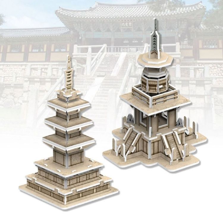 다보탑 3d입체퍼즐 선물 석가탑과 어린이날 장남감 홈플러스 택배배송