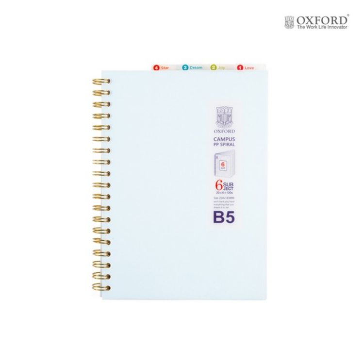 Pp 공부노트2 B5 좌철 120매 밀크 색상랜덤 옥스포드 홈플러스 택배배송