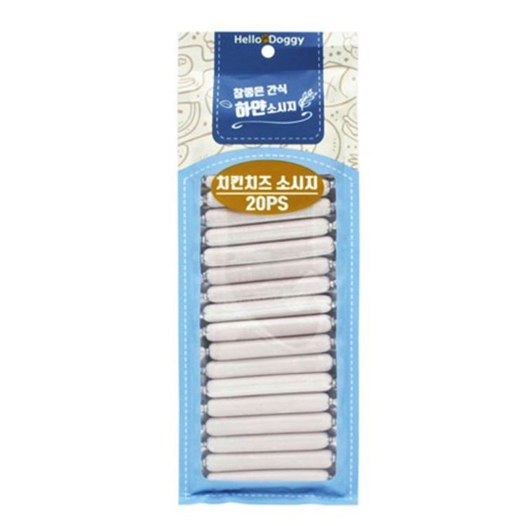 강아지 소시지 애견 소세지 영양 간식 20p 치킨 치즈 홈플러스 택배배송