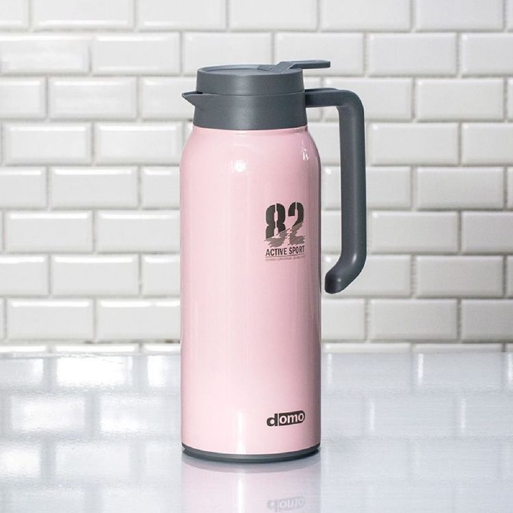 손잡이 타입 보온 보냉 스텐 물통 1400ml 핑크 홈플러스 판매자택배