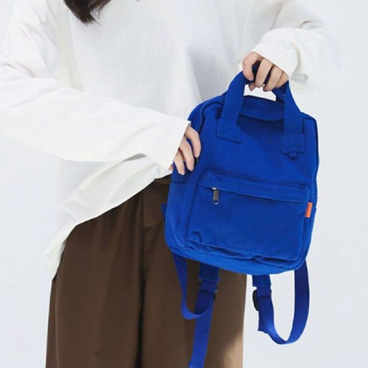 인기 패션 여성 작은 책가방 10대 손가방 블루 가방 홈플러스 택배배송