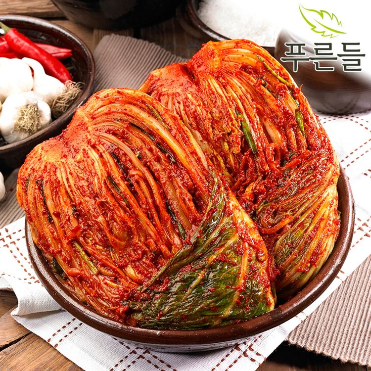 푸른들 양념한가득 전라남도 함평김치 포기김치 3kg 홈플러스 택배배송