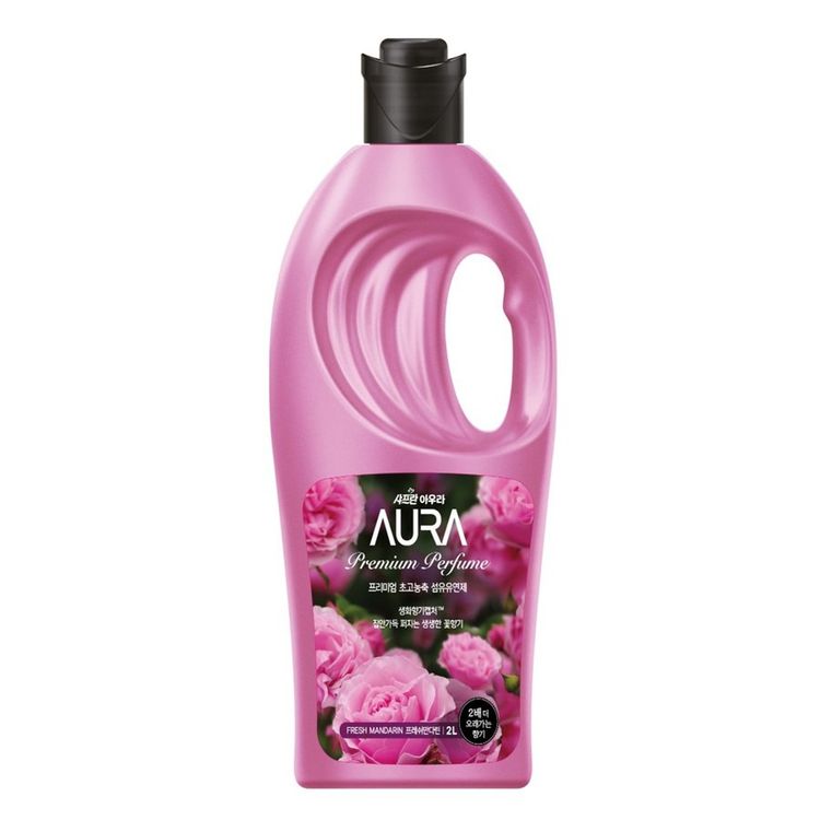 Lg생활건강 아우라 프리미엄 섬유유연제 프레쉬만다린 2l 홈플러스