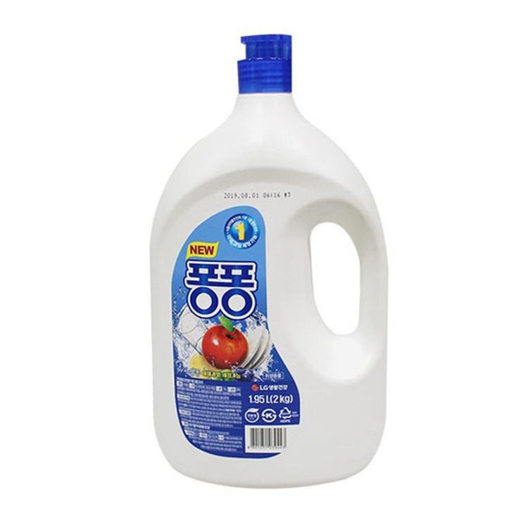 설거지 세척제 1950ml 퐁퐁 기름때 세척 식기 세제 홈플러스 택배배송