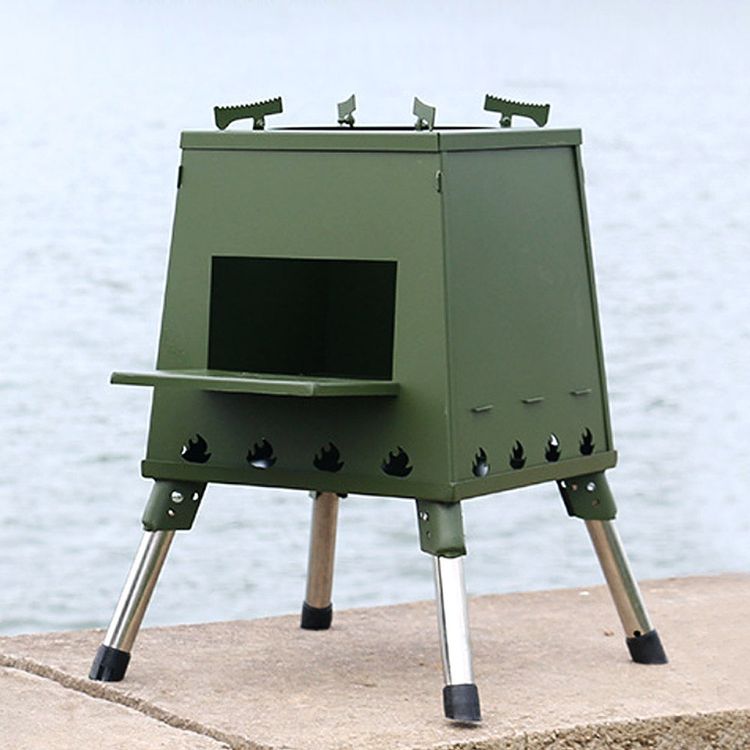 해피캠핑 접이식 화목난로35x47cm우드스토브 화로대 홈플러스 택배배송