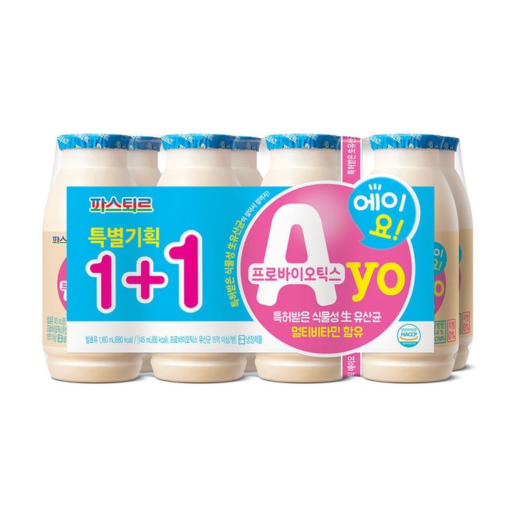 파스퇴르 에이요 요구르트 145ML*4 | 홈플러스