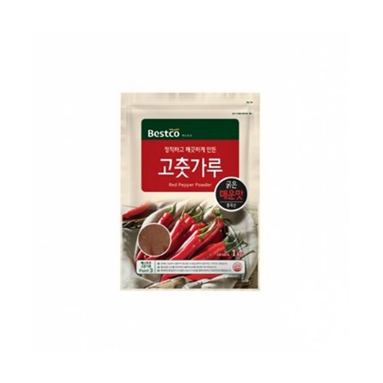 대상 베스트코 고춧가루 매운맛 굵은 1kg 10개 대용량 식자재 김장용 홈플러스 택배배송
