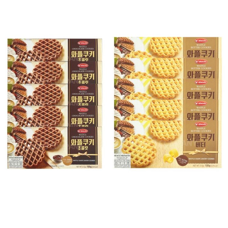 와플쿠키세트 초콜릿5개버터5개 총10개 홈플러스 택배배송