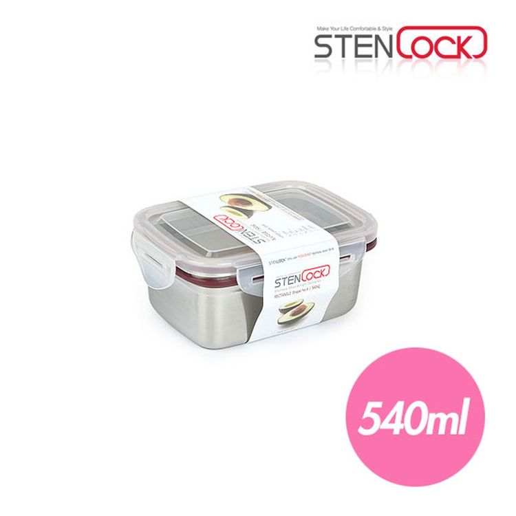 스텐락 스텐밀폐용기 직사각 4호 540ml | 홈플러스 택배배송