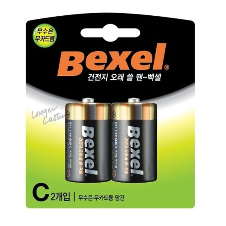 9608340 벡셀 망간 건전지 C형 1갑10개 홈플러스 택배배송
