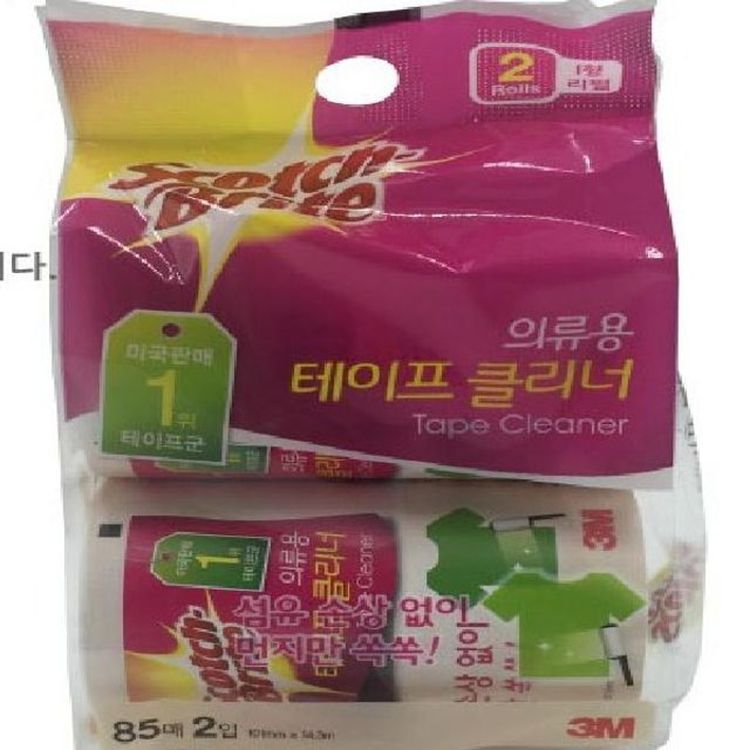 3m Nb232a3c09f 스카치브라이트 의류용 테이프클리너 I형 리필 2입 홈플러스 택배배송