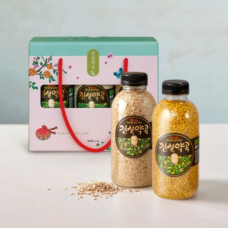 전설약곡 잡곡 3종 선물세트귀리350g찰보리450g현미450g총1250g 홈플러스 택배배송