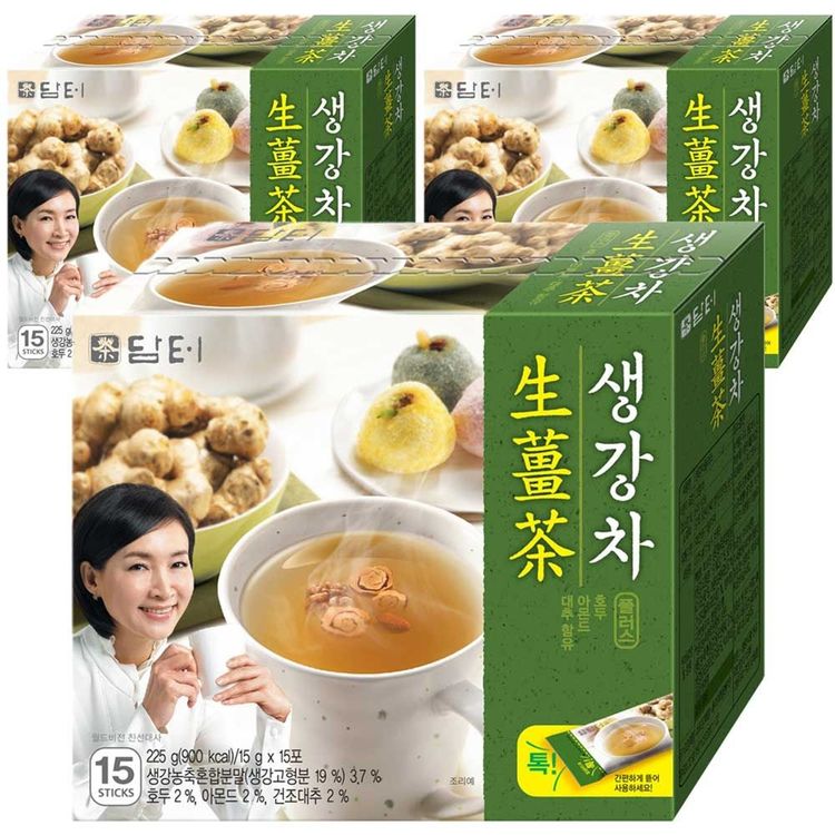 담터 생강차플러스 15t X 4개 총 60t 홈플러스 택배배송