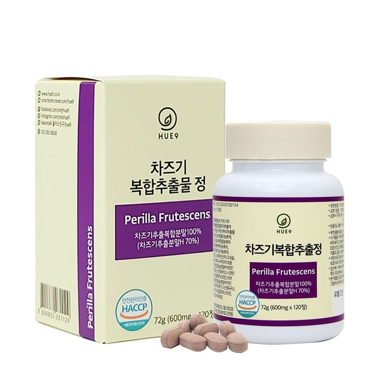 휴나인 국산 차즈기 복합추출물 차조기 120정 홈플러스 택배배송