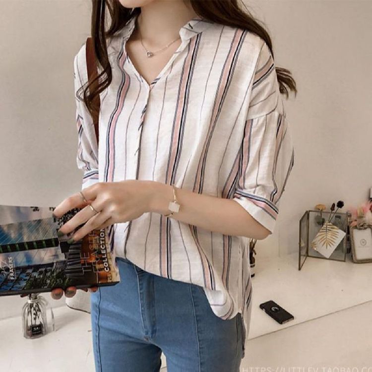 여성 N8131a97733 여리 핏 데일리 셔츠 여름 슬림 블라우스 핑크 홈플러스 택배배송