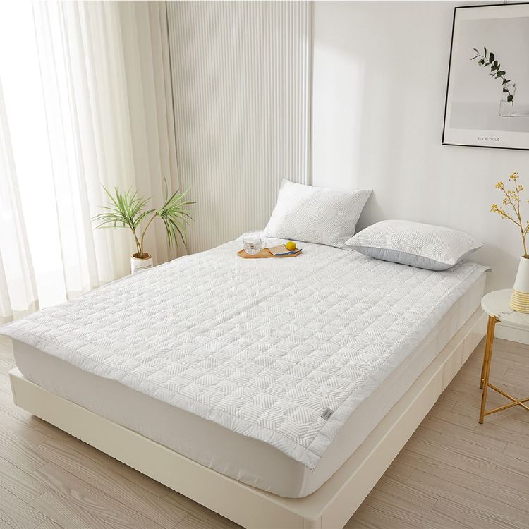 시원한 듀라론 누빔 냉감패드 침대패드 슈퍼싱글 110x205 Y패턴침대시트 여름이불 홈플러스 택배배송