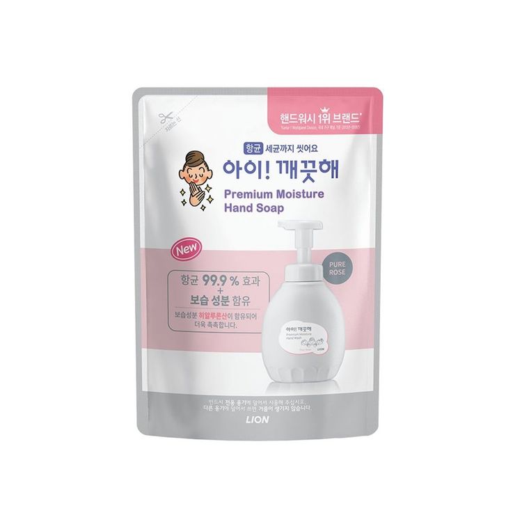 아이깨끗해 모이스처 핸드워시 퓨어로즈 리필 400ml 홈플러스 택배배송