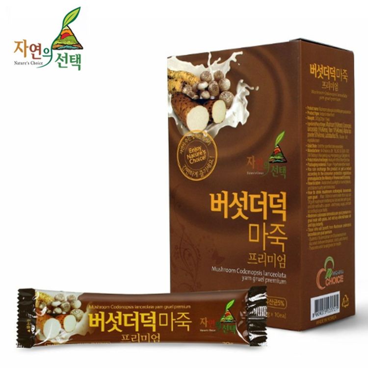 요맛선식 버섯더덕마죽 300g 아침대용식 개별포장 스틱형10개입 홈플러스 택배배송